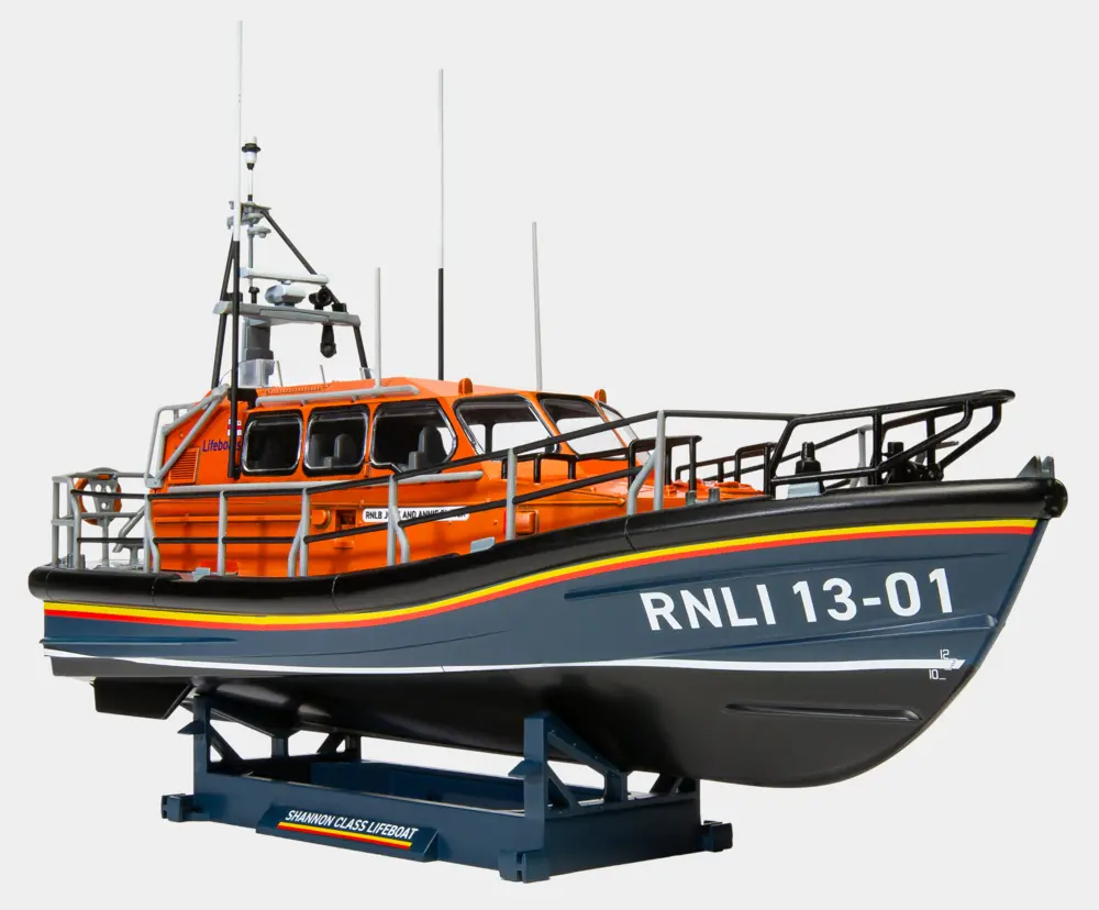 Airfix RNLI Shannon Class Lifeboat Model Kit Scale 1:72
