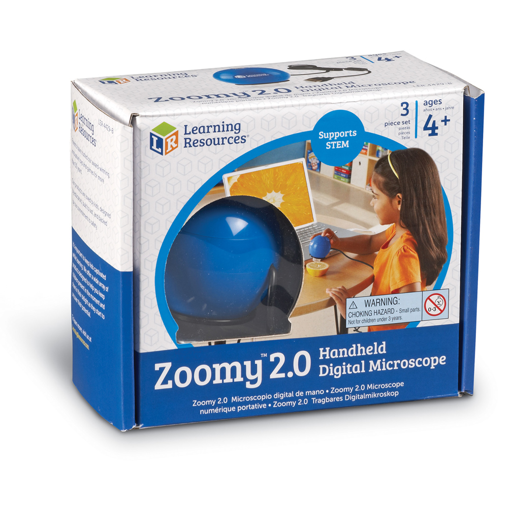 Learning Resources Zoomy 2.0 Handheld Microscope for sale online | eBay