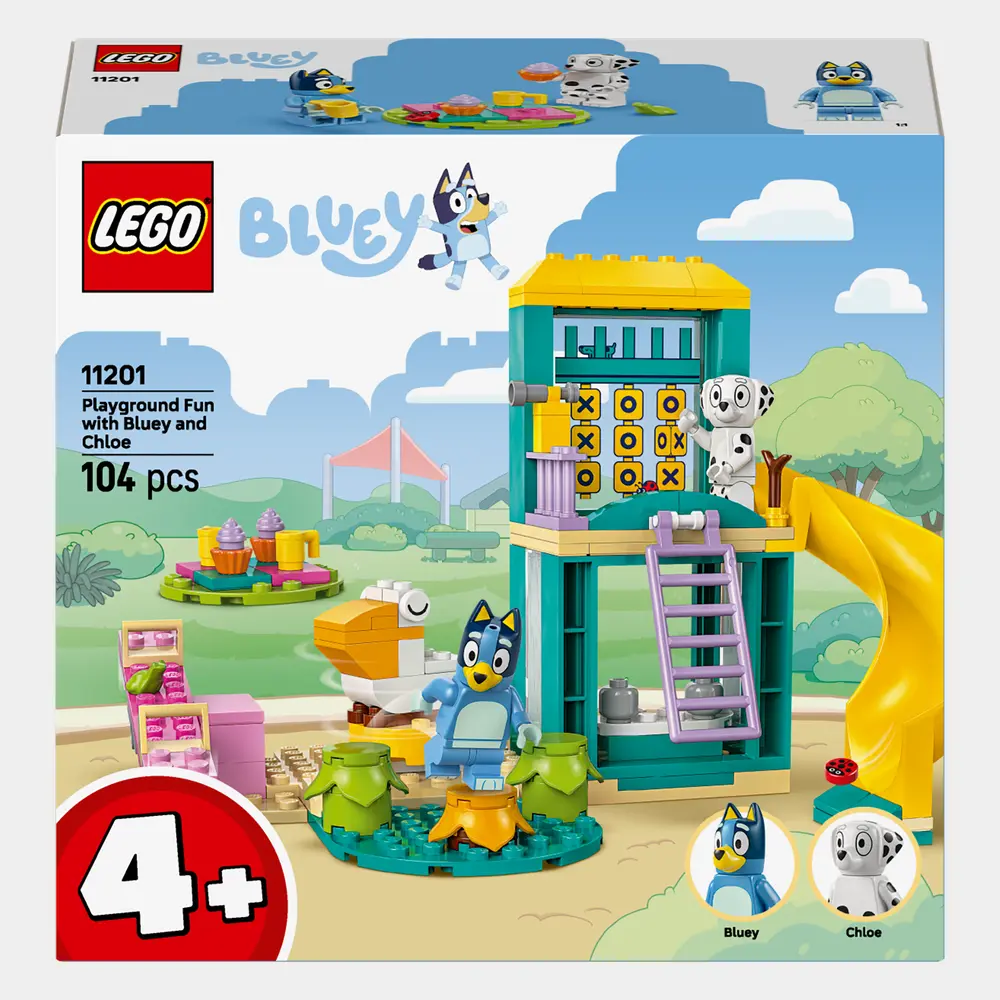 LEGO Bluey Playground Fun with Bluey and Chloe