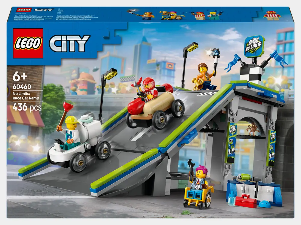 LEGO City No Limits: Race Car Ramp Track Set 60460