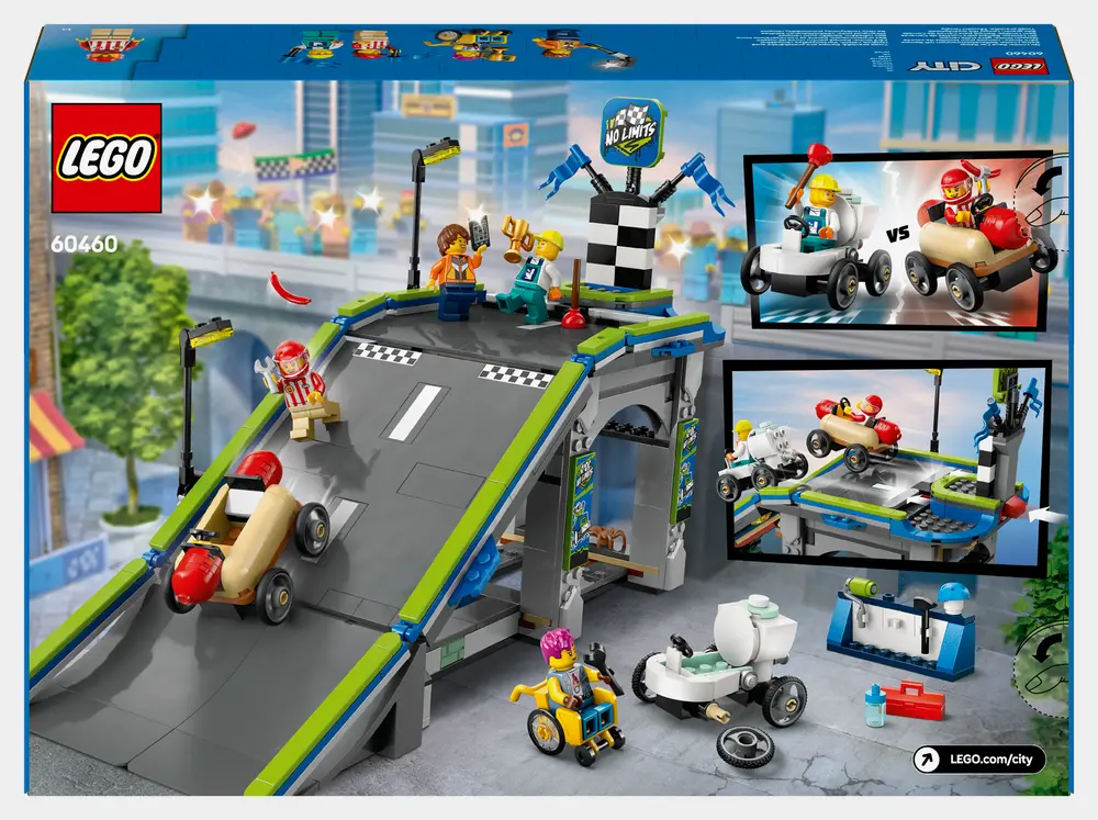 LEGO City No Limits: Race Car Ramp Track Set 60460
