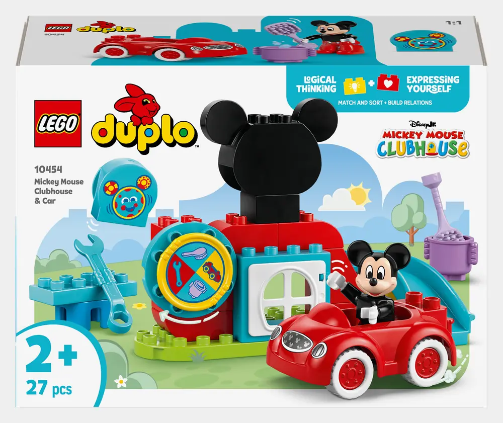 LEGO DUPLO Disney Mickey Mouse Clubhouse & Car