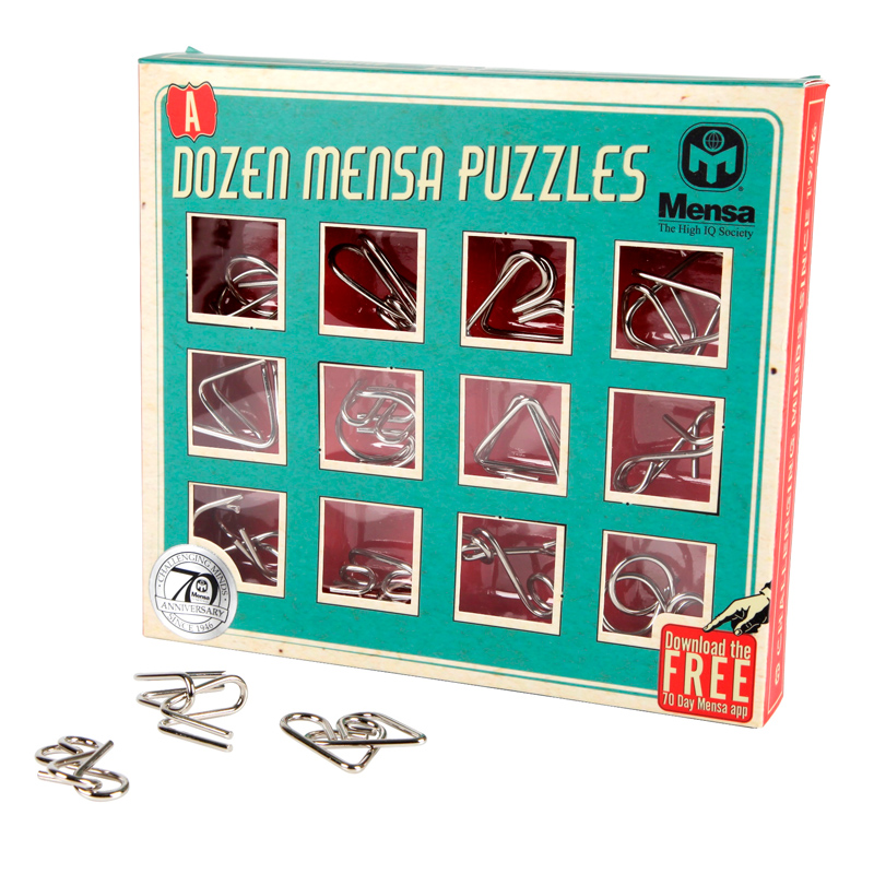 Mensa A Dozen Mensa Puzzles NEW EBay mensa-a-dozen-mensa-puzzles-new-ebay