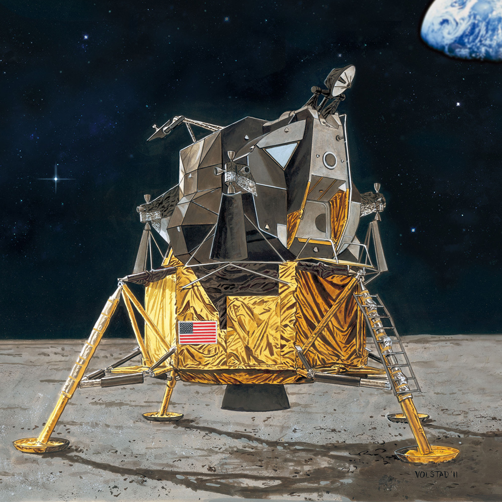 Revell Apollo 11 50th Anniversary Lunar Module Eagle Model Kit Scale 148