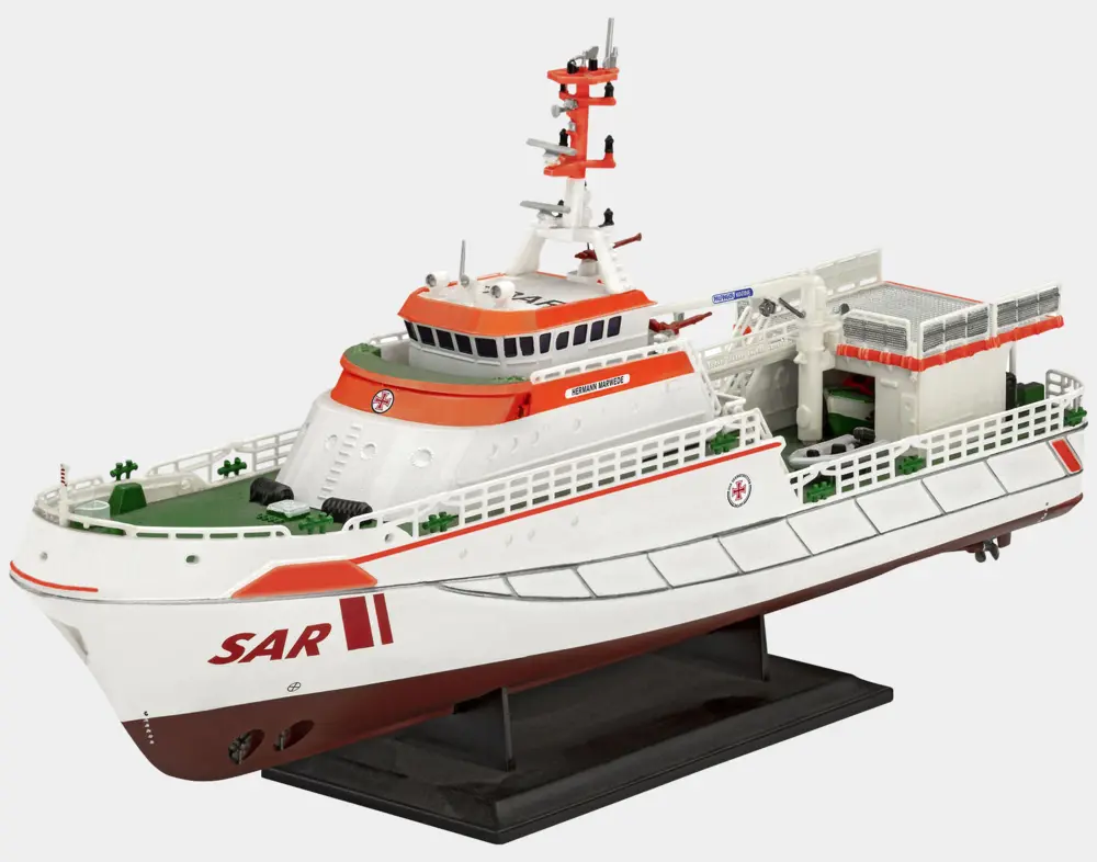 Revell Hermann Marwede Search and Rescue Vessel Model Kit Scale 1:200
