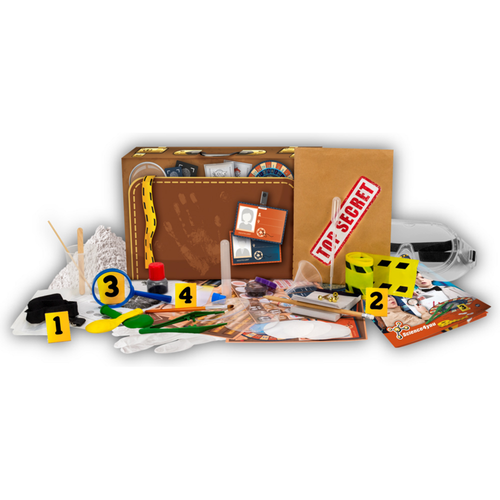 Science4You Detective Lab STEAM Educational Set for Ages 8+