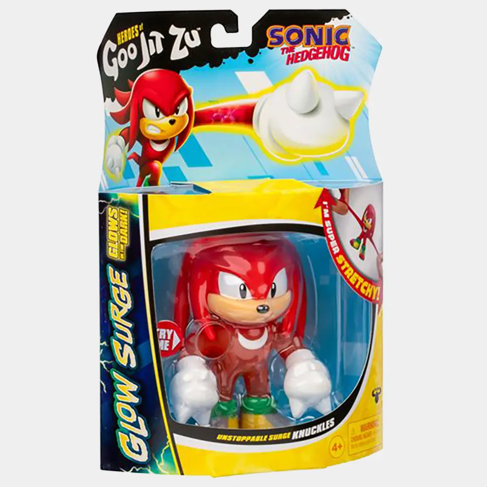 Heroes of Goo Jit Zu Sonic The Hedgehog Unstoppable Surge KNUCKLES Figure