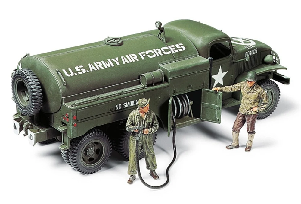 Tamiya U.S. WWII 2½ Ton 6x6 Airfield Fuel Truck Plastic Model Kit 32579 ...
