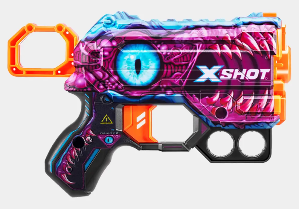 Zuru X SHOT Skins Menace Dart Blaster with 8 Foam Darts ENIGMA DESIGN
